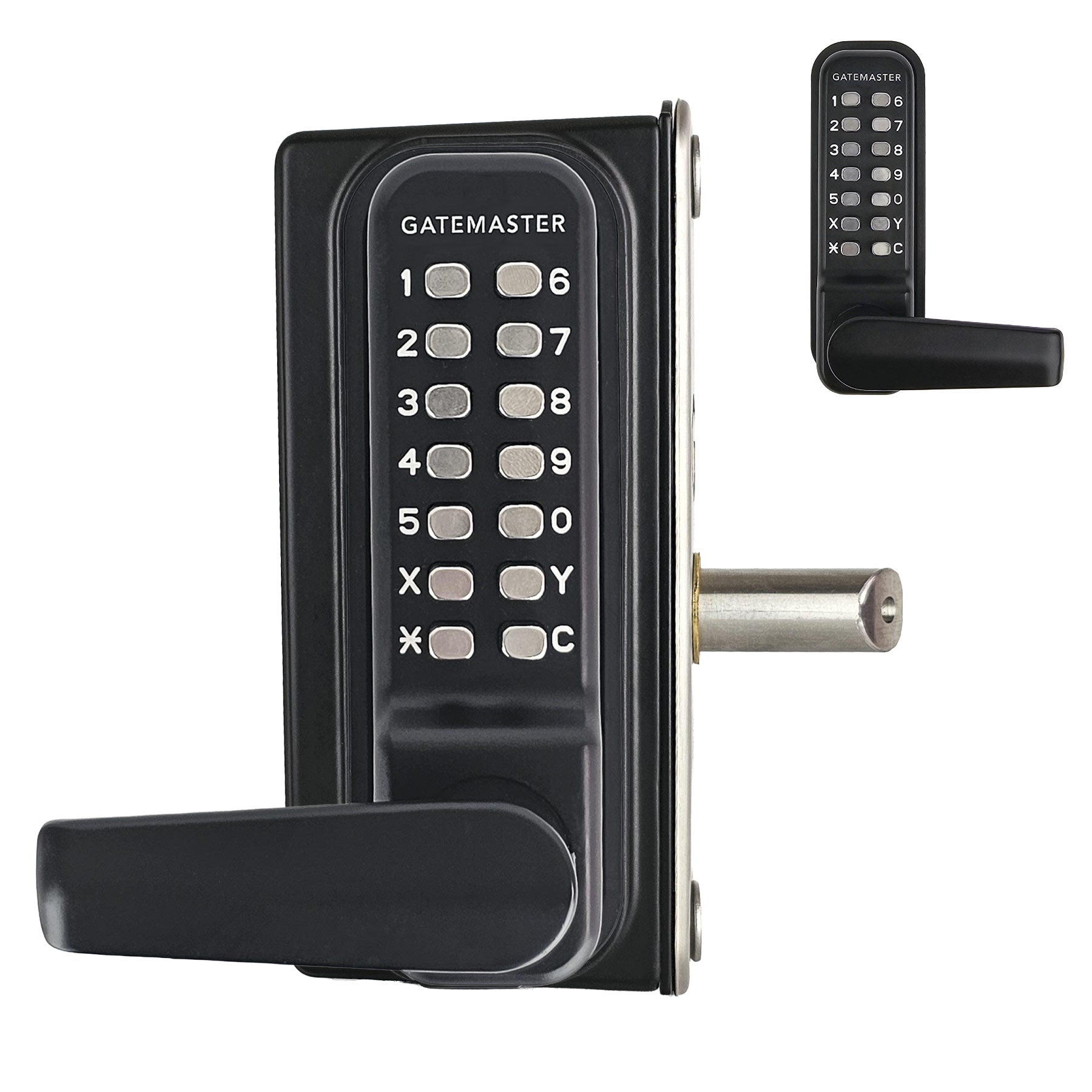 SUPERLOCK 2.0 SURFACE FIXED RAPID RESET DOUBLE SIDED DIGITAL GATE LOCK