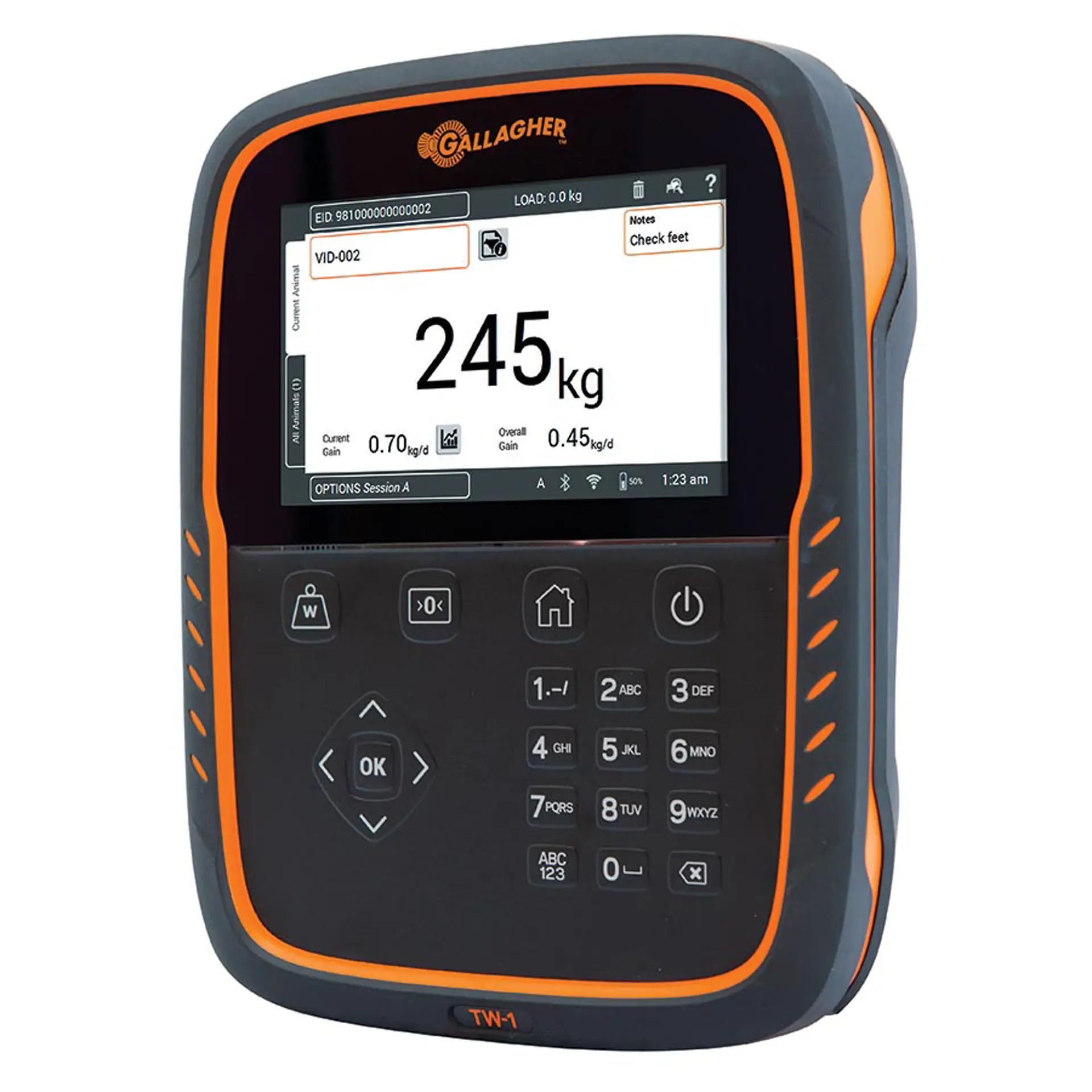Gallagher TW-1 Weigh Scale - FETF78SH/FETF78CA