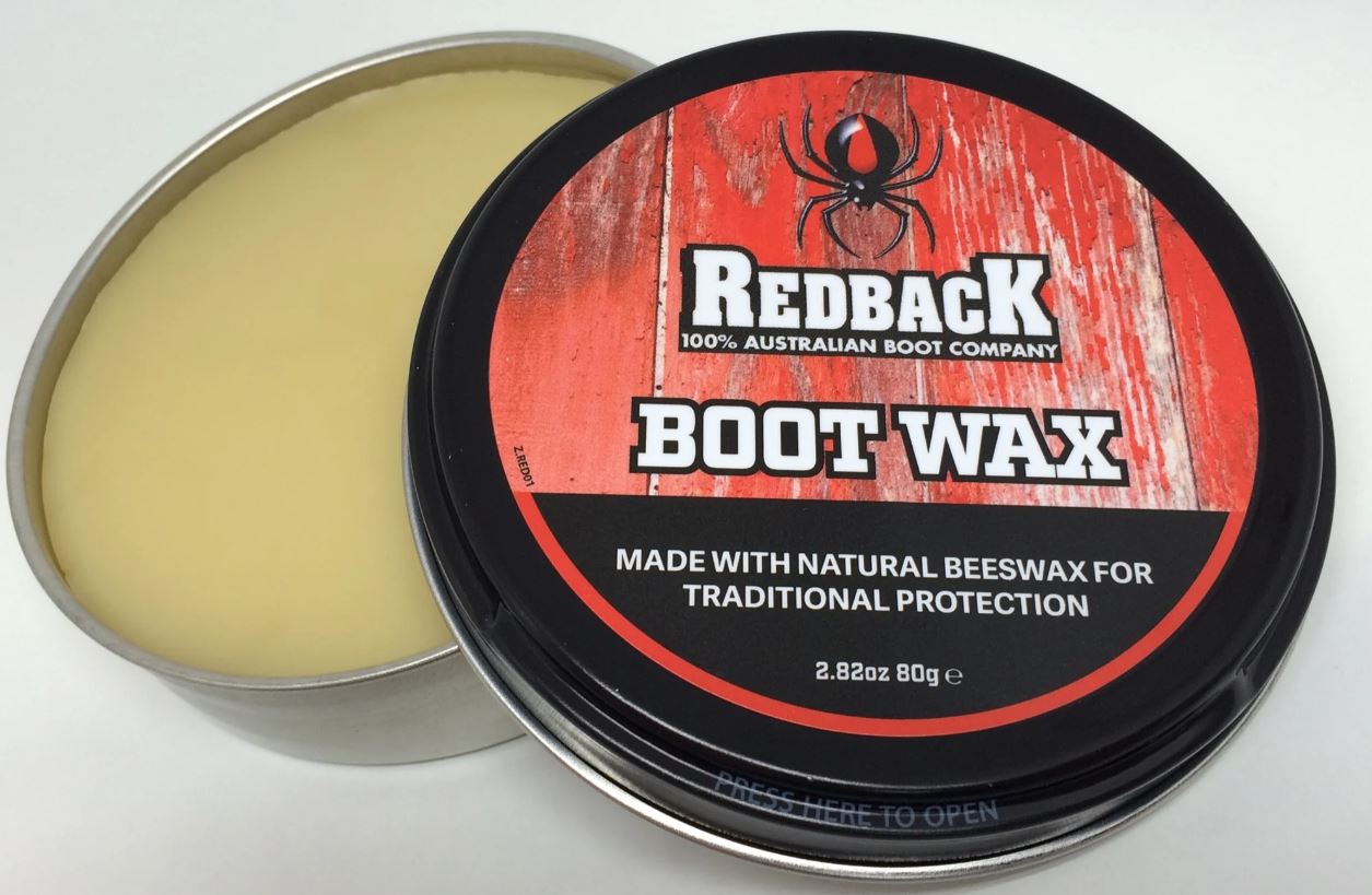 Redback Boots | Natural Boot Wax Free Shipping