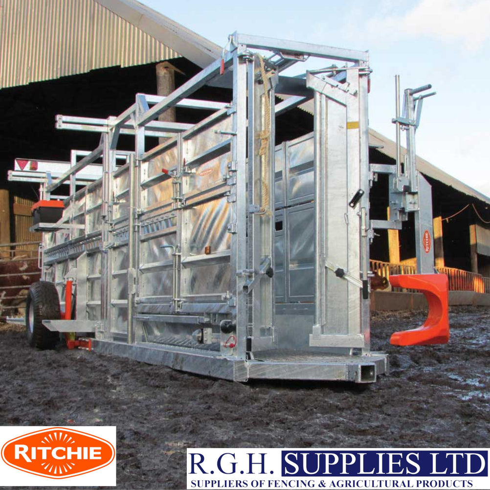 Ritchie Mobile Cattle Crate Automatic Yoke FETF56