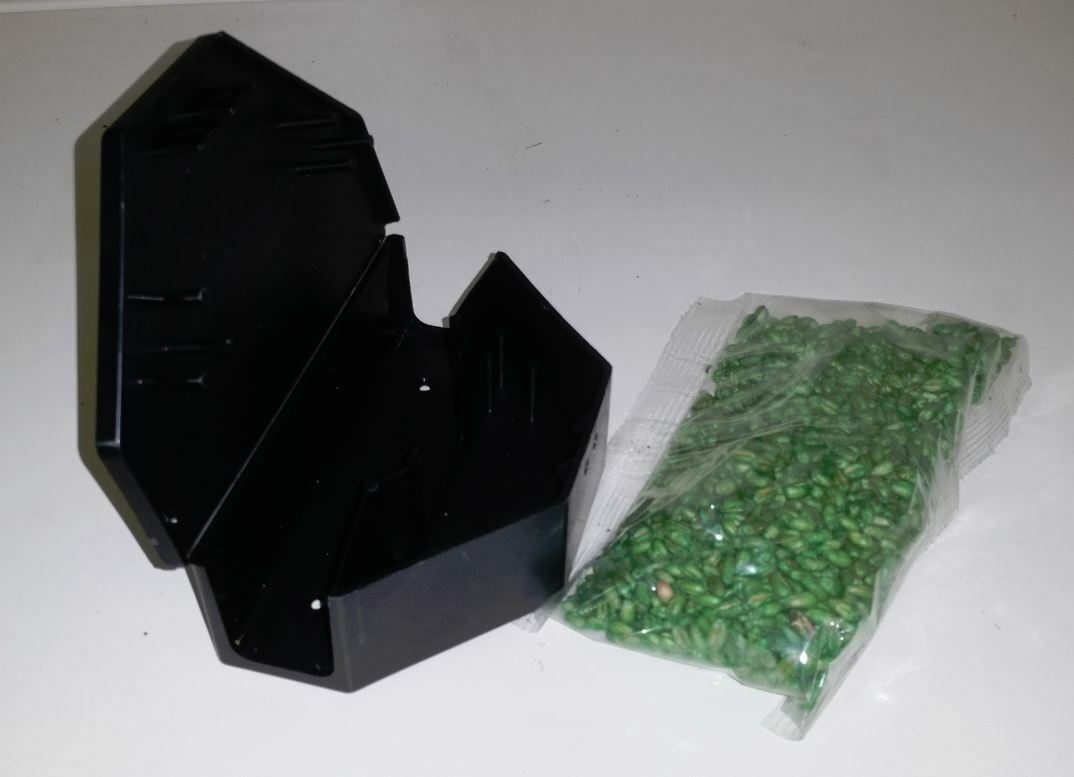 Mouse Bait Box - Vermin Mouse Mice - Pest Control