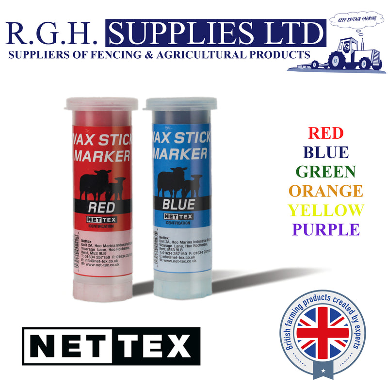 Net-tex Marksman Wax Stick Markers – RGH Supplies LTD